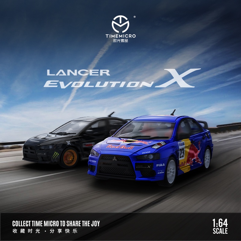 TimeMicro 1:64 car model Mitsubishi EVO 10th generation devil's claw ...