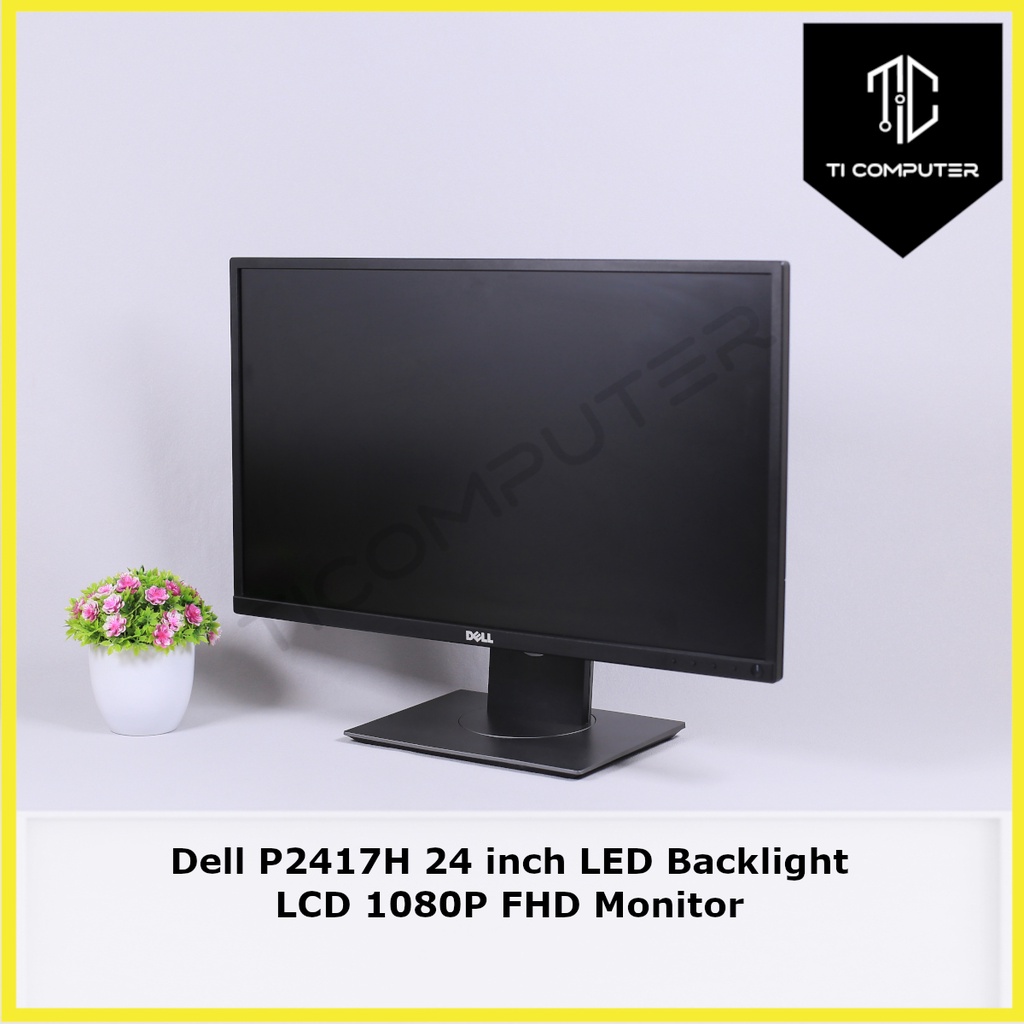 Dell P2417H 24 inch LED Backlight LCD 1080P FHD Refurbished Monitor ...