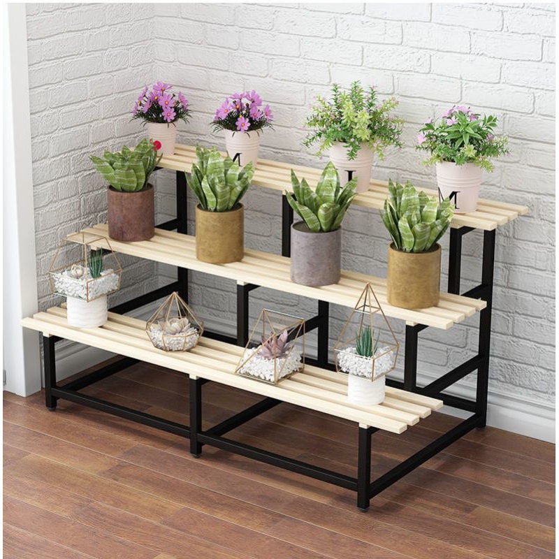 Rak Bunga Besi Flower stand living room floor-standing outdoor home ...