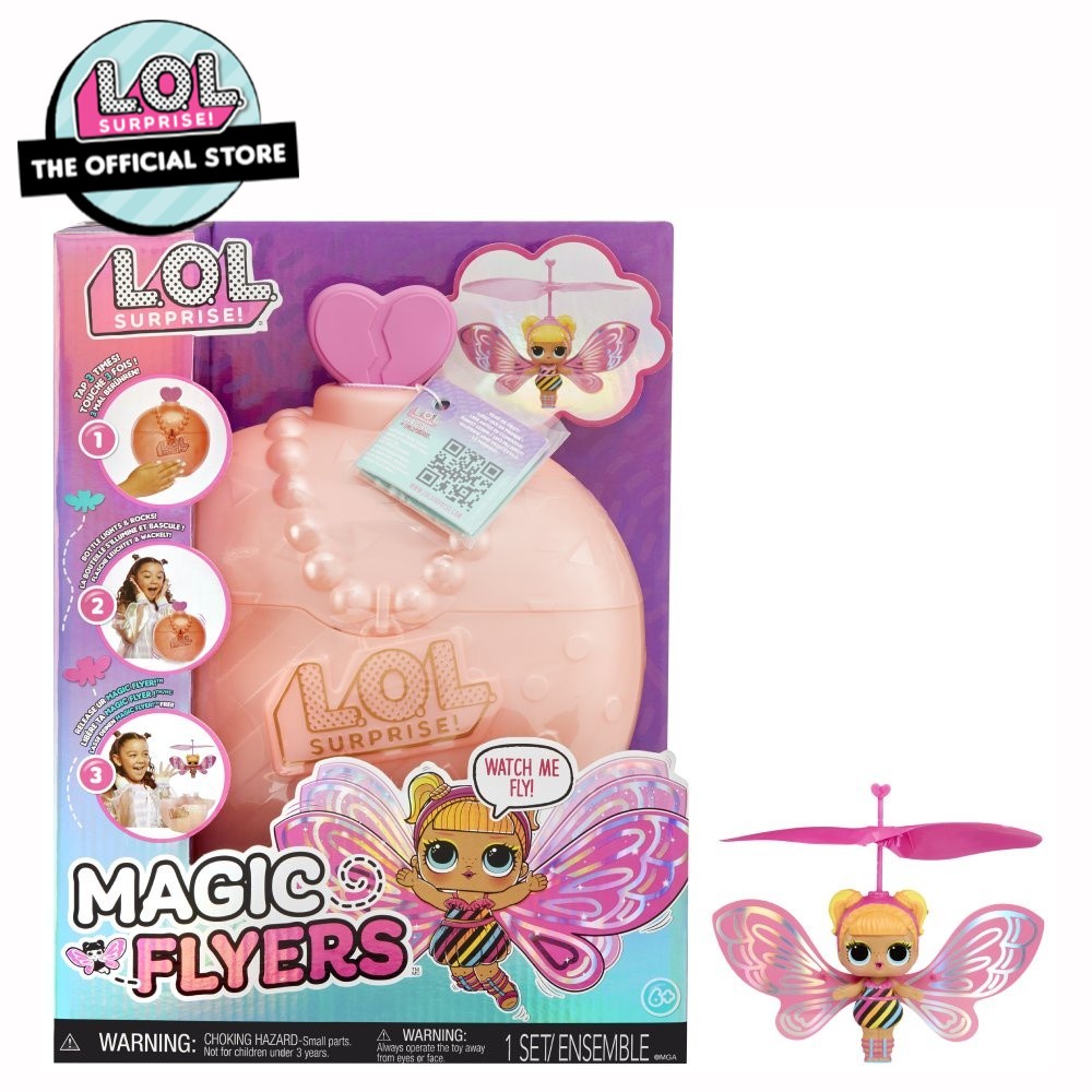 LOL Surprise Magic Flyers Flutter Star Hand Guided Flying Doll (593430 ...