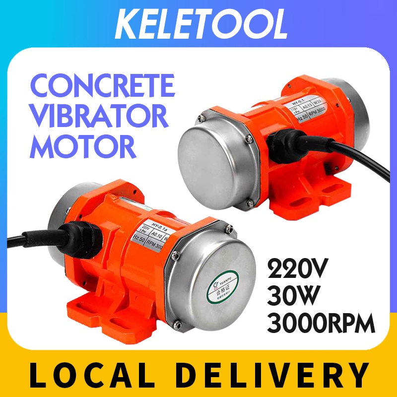 Concrete Machine Vibration Motor Single-phase aluminium vibrators for ...