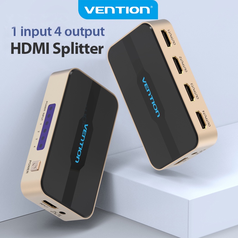 Vention HDMI Switcher 4K 1 in 2/4 Output Converter | Shopee Malaysia
