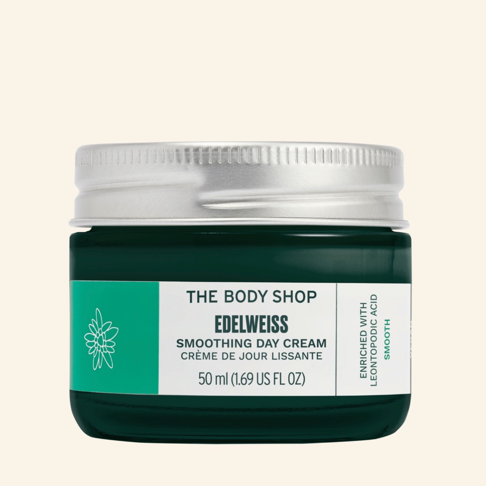 The Body Shop Edelweiss Smoothing Day Cream (50ml) | Shopee Malaysia