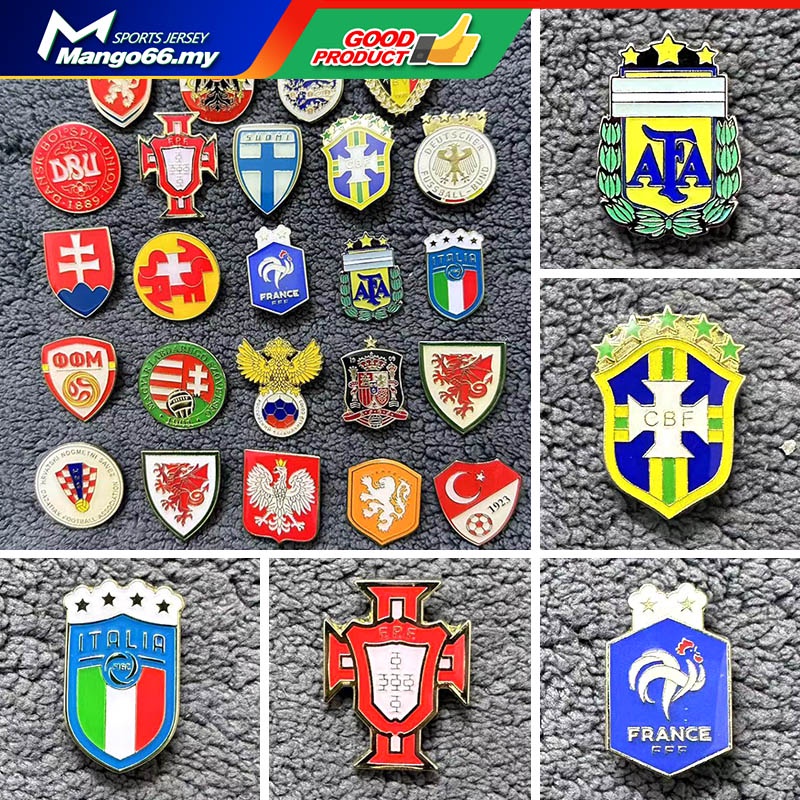 Argentina Football Badge France [Football National Team] Brazil ...