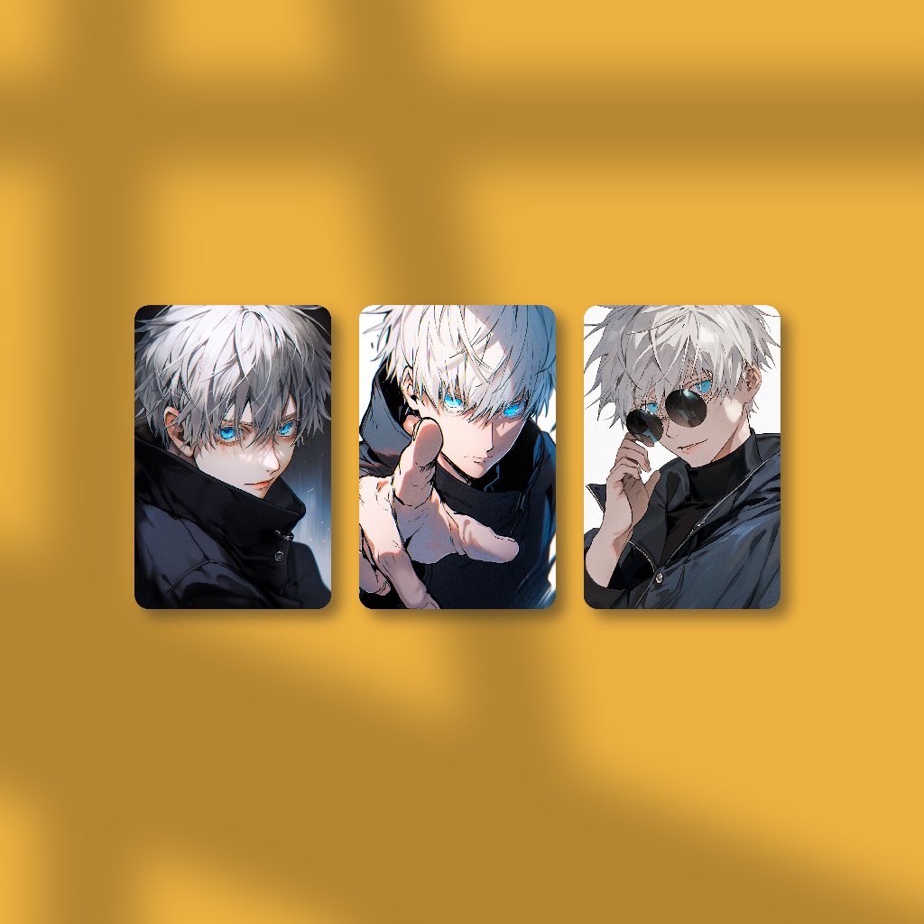️ Corner Card of Gojo Satoru Character from the Movie Jujutsu Kaisen ...