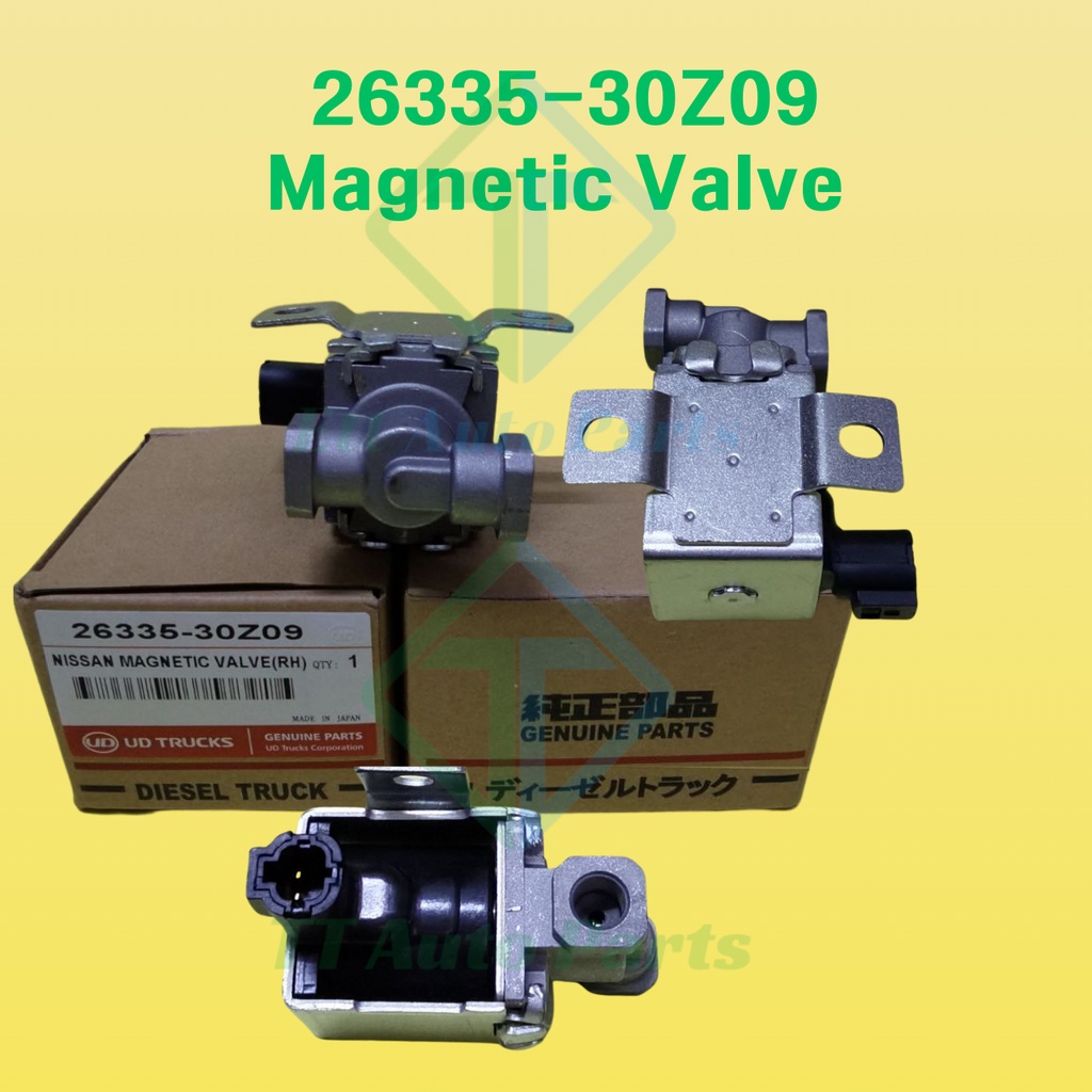 3 Way Magnetic Valve / Injap Magnetik / Electrik Solenoid (24V, 2 Pin ...