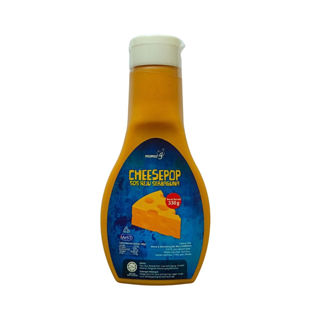 Mama G Food CheesePop Cheesy Cheese Sauce Sos Keju Serbaguna (330g ...