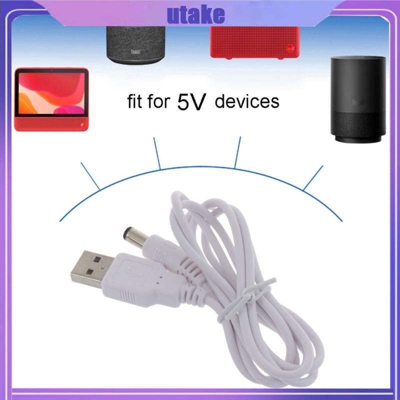 UTAKEE USB 2 0 to DC5V Charging Cord USB to 5 5x2 5mm 5V Charging Cable ...