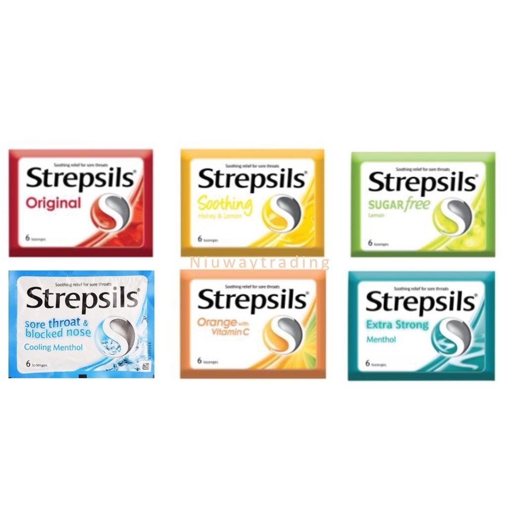 Strepsils Sore Throat Relief Lozenges 6s | Shopee Malaysia