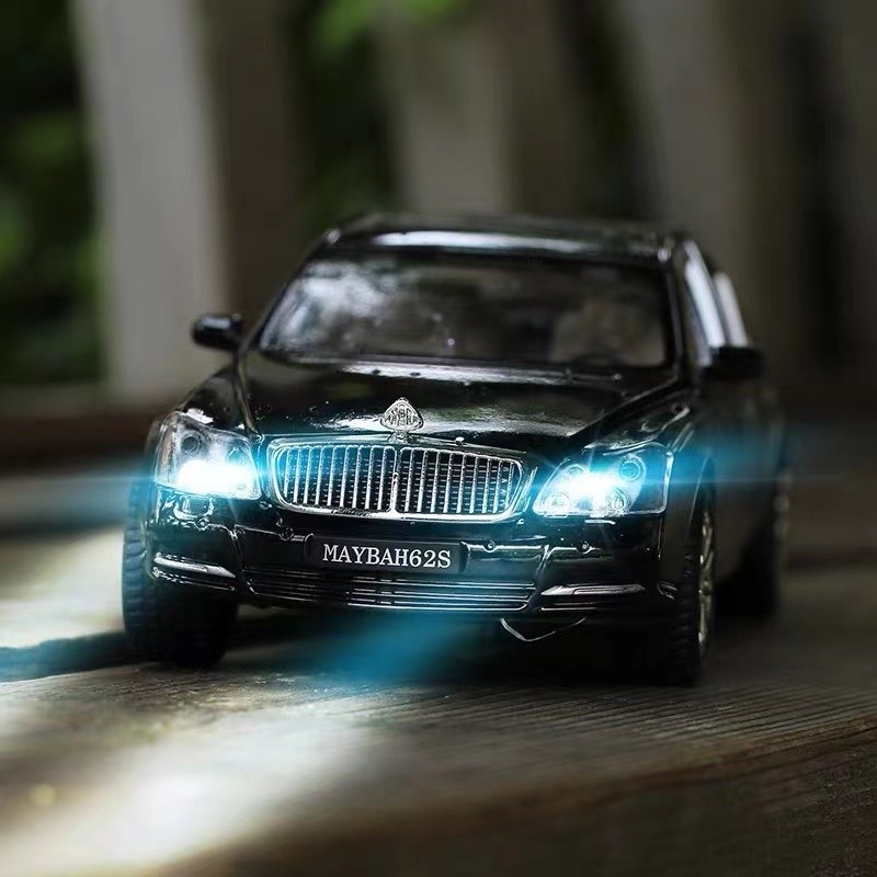 1:24 Mercedes Benz Maybach S650 62S Alloy Scale Car Model Diecast Metal ...