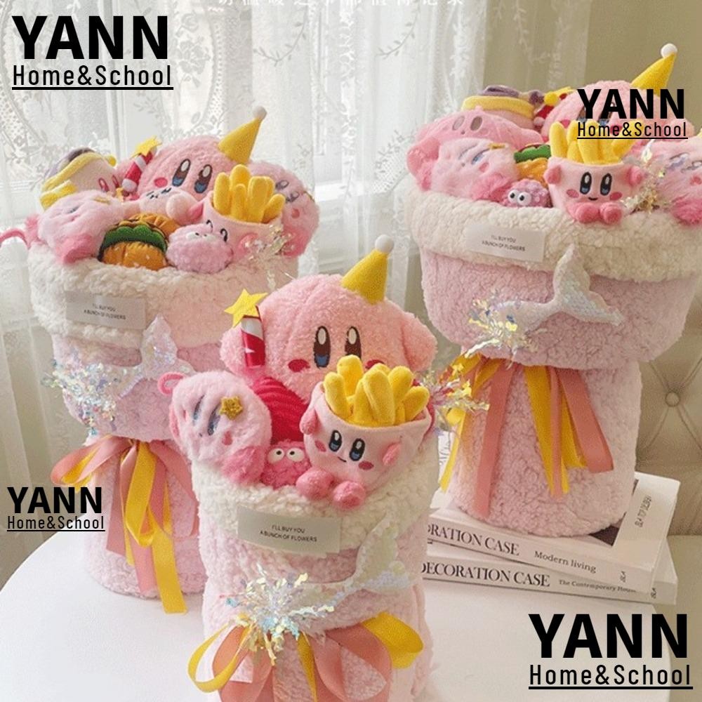 YANN Loopy Kirby Bouquet, Kuromi Hello Kitty Plush Doll Flower Bouquet ...