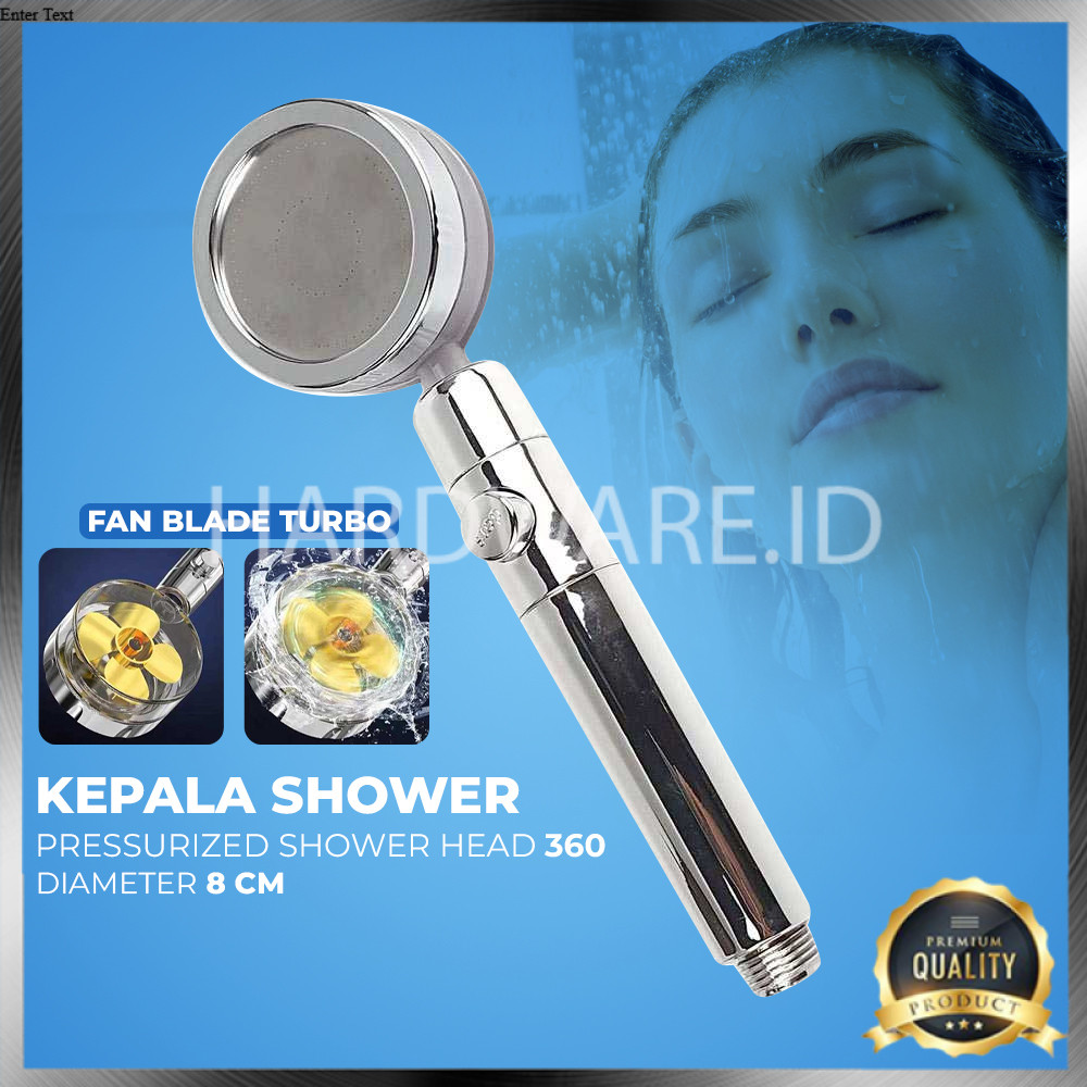 (HI) Bathroom Shower Head Pressed Shower Head 360 | Shopee Malaysia