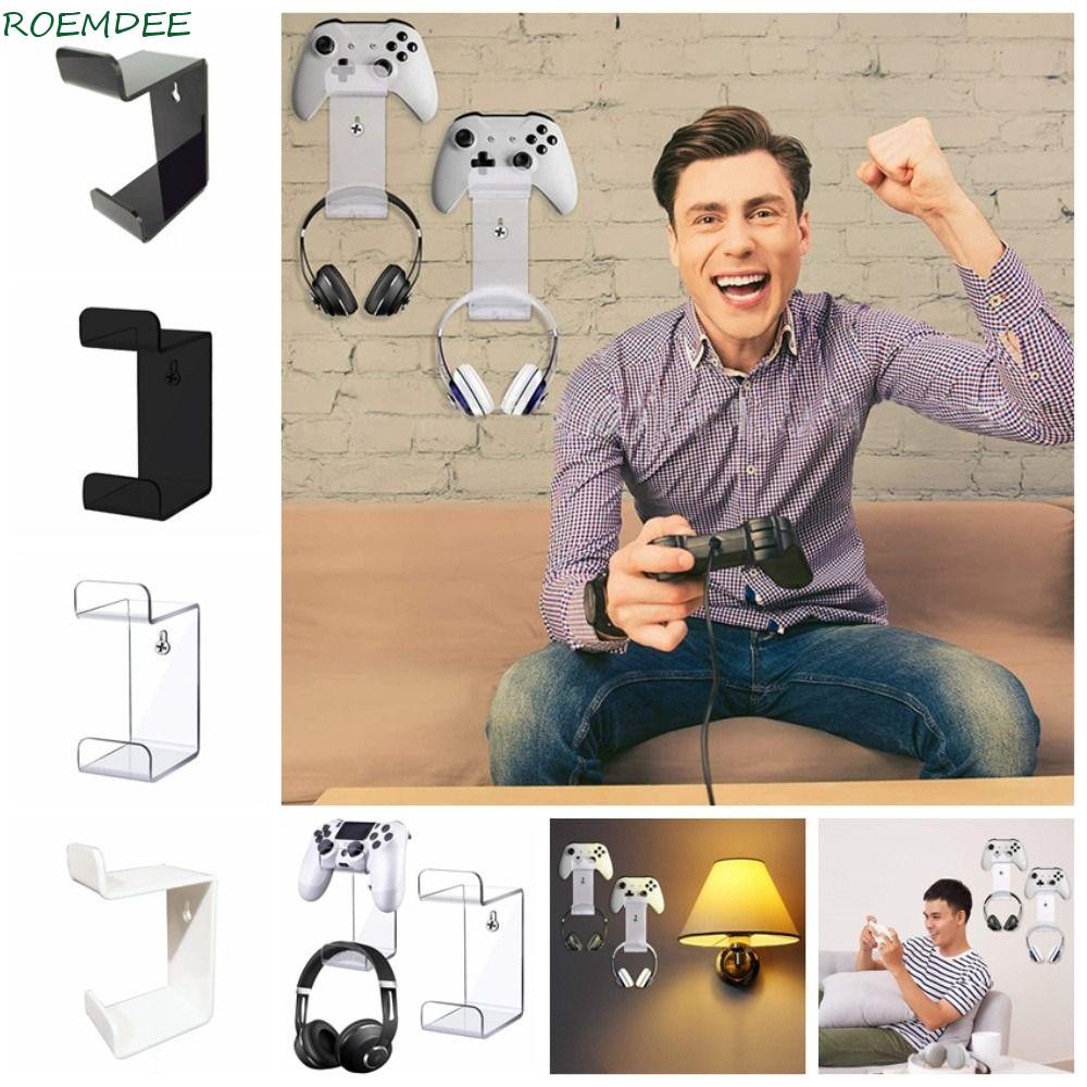 ROEMDEE Game Handle Bracket, Space Saving Secure Wall Mounted Game ...