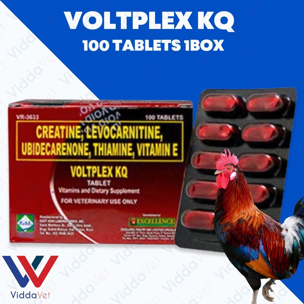 voltplex kq tablet 1boxMultivitamins 100 Tablets for Gamefowl1Box ...