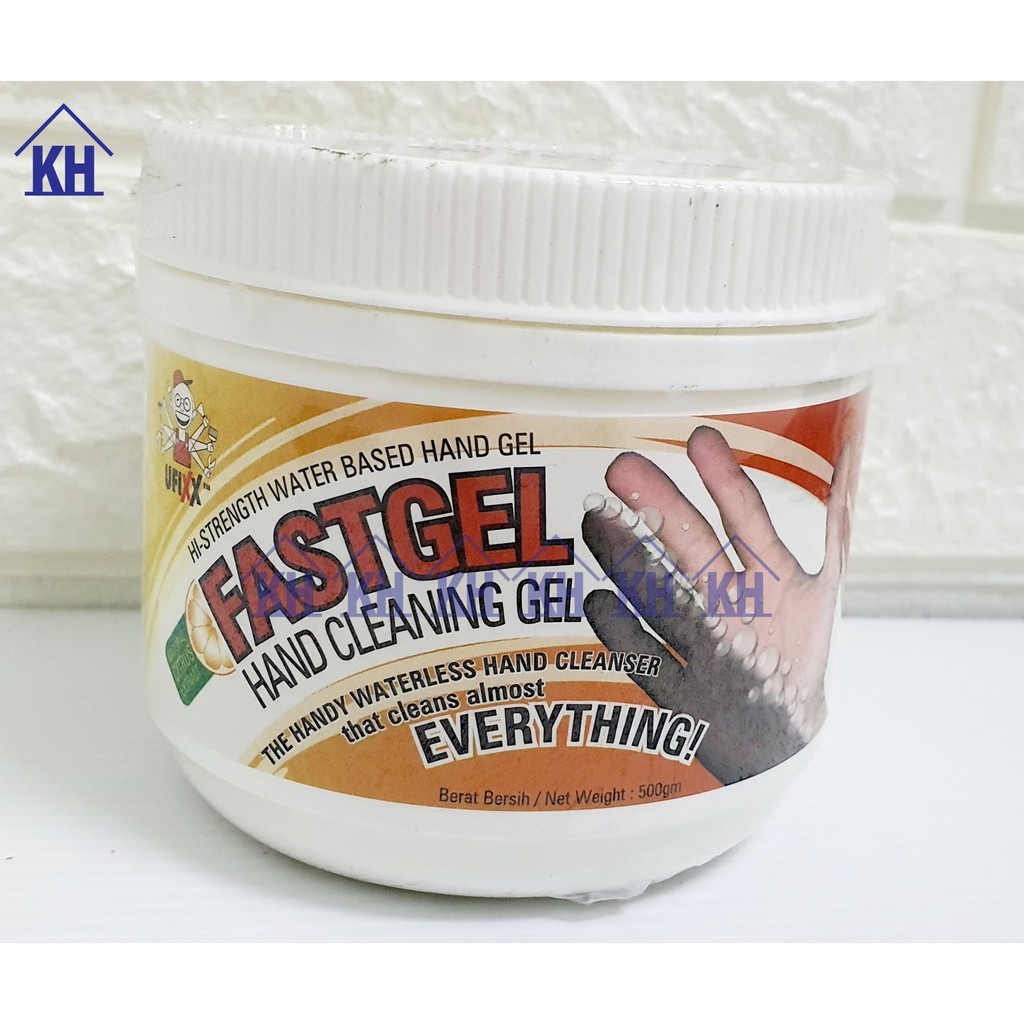 UFIXX FastGEL Hand Cleaning Gel (500gm) [No Water Required] / Pencuci ...