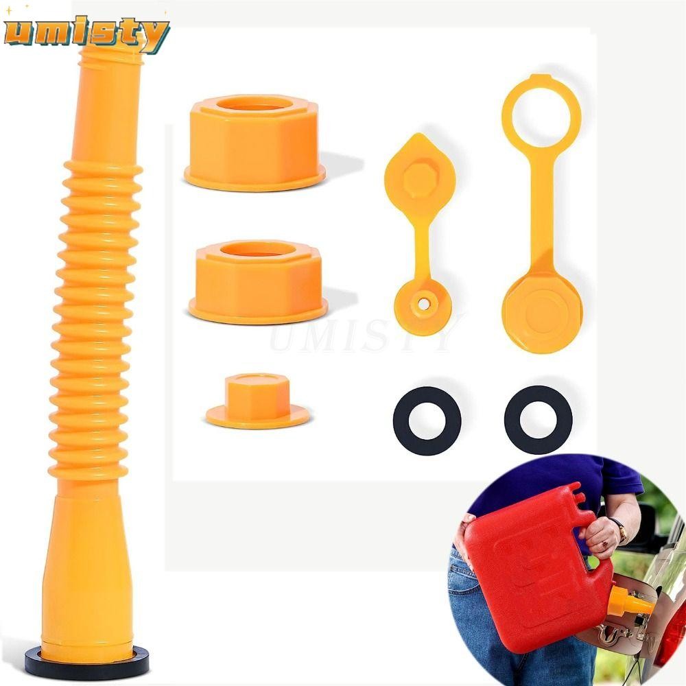 UMISTY Gas Can Nozzle, with Flexible Nozzles Plastic Gas Can Spout ...