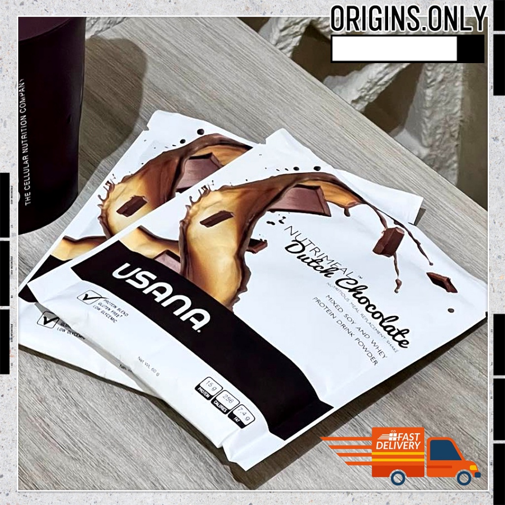 READY STOCK USANA NUTRIMEAL Dutch Chocolate (1 packs) | Shopee Malaysia