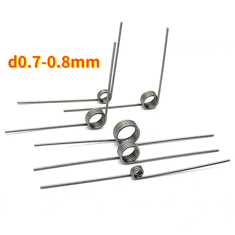[XNY] V-type Spring Steel Wire d0.7-d0.8mm Torque Spring Rotate Left ...