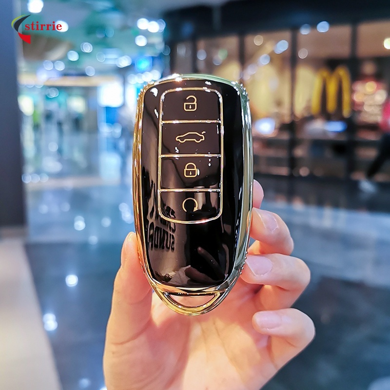 Plating TPU Car Key Case Cover For Chery Tiggo 8 Pro For Chery Tiggo 7 ...