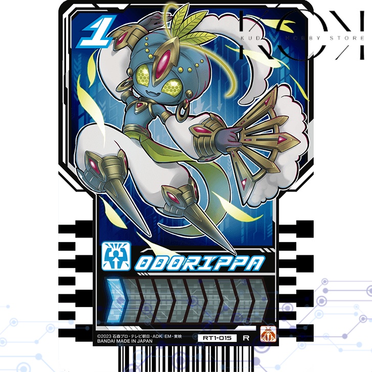 Bandai Kamen Rider Gotchard DX Ride Chemy Trading Card RT1-016 RT1-015 ODORIPPA 假面骑士歌查德 DX卡牌 ...