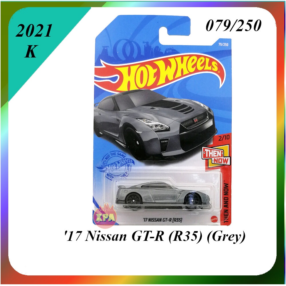 Hot Wheels JDM Diecast Cars 2017 Nissan GTR R35 ( Japan Card - 90% nice ...