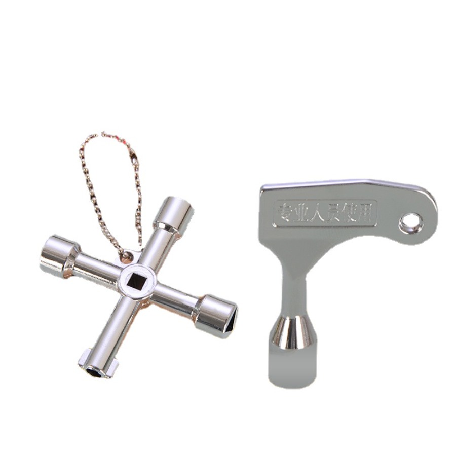 [XCF] Elevator Key Triangle Opposite Four Corners Square Round Hole ...