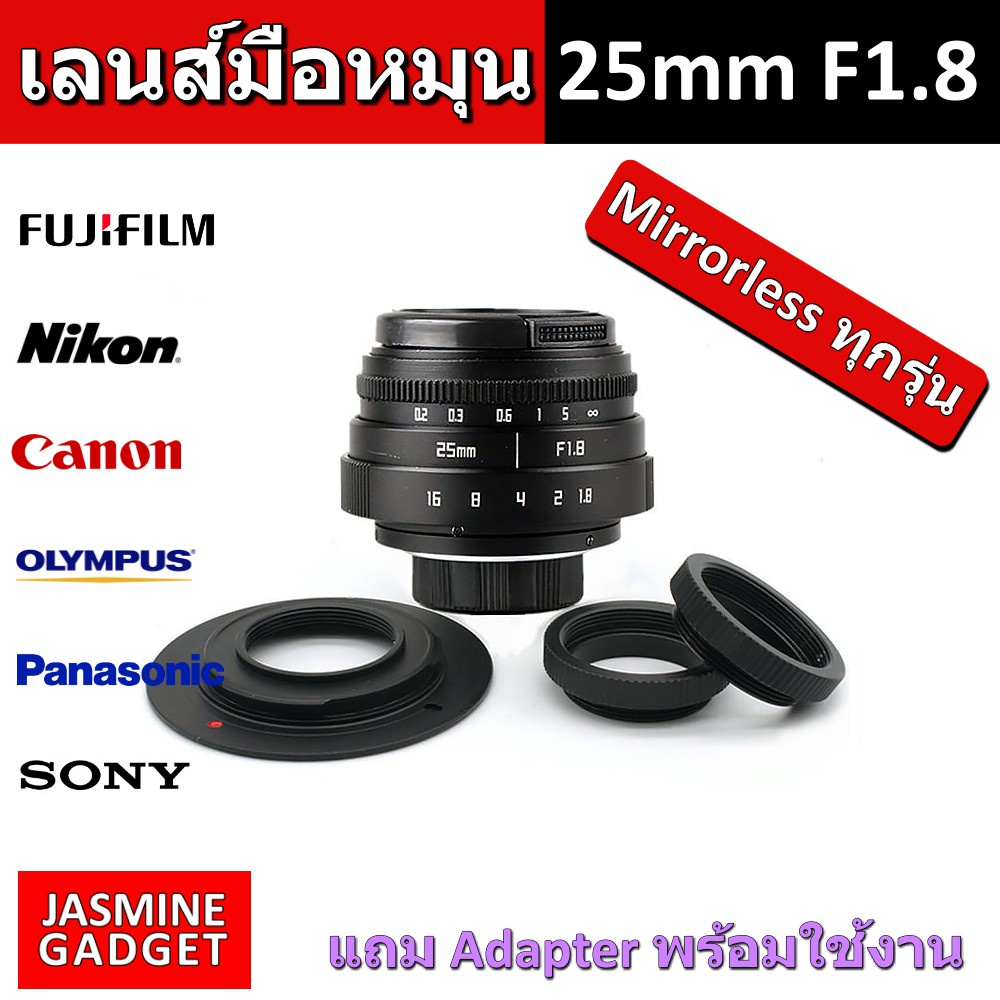 Lens Fujian Hand Crank 25mm F1.8 MK2 Clear Front After Blur Melting For ...