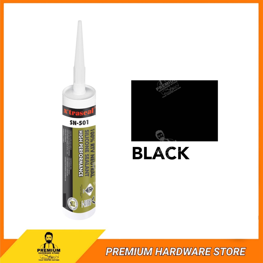 XTRASEAL SN-501 High Performance 100% RTV Neutral Silicone Sealant 300g ...