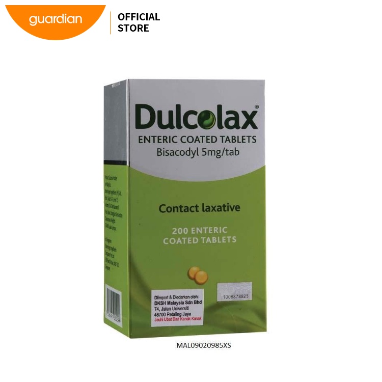 Dulcolax Enteric Coated Tablet 5mg 200s | Shopee Malaysia