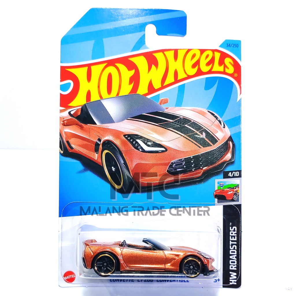 Hot Wheels Corvette C7 Z06 Convertible Bronze N 2023 | Shopee Malaysia