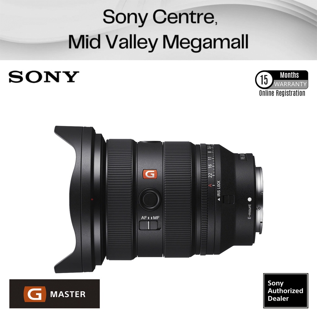 Sony SEL1635GM2 Full Frame FE 16-35mm F2.8 GM II wide-angle zoom ...