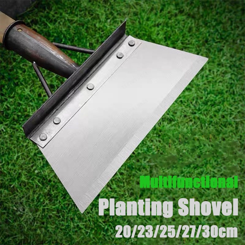 20-30cm Gardening Shovel Stainless Steel Plant Weeding Cleaning Tools ...