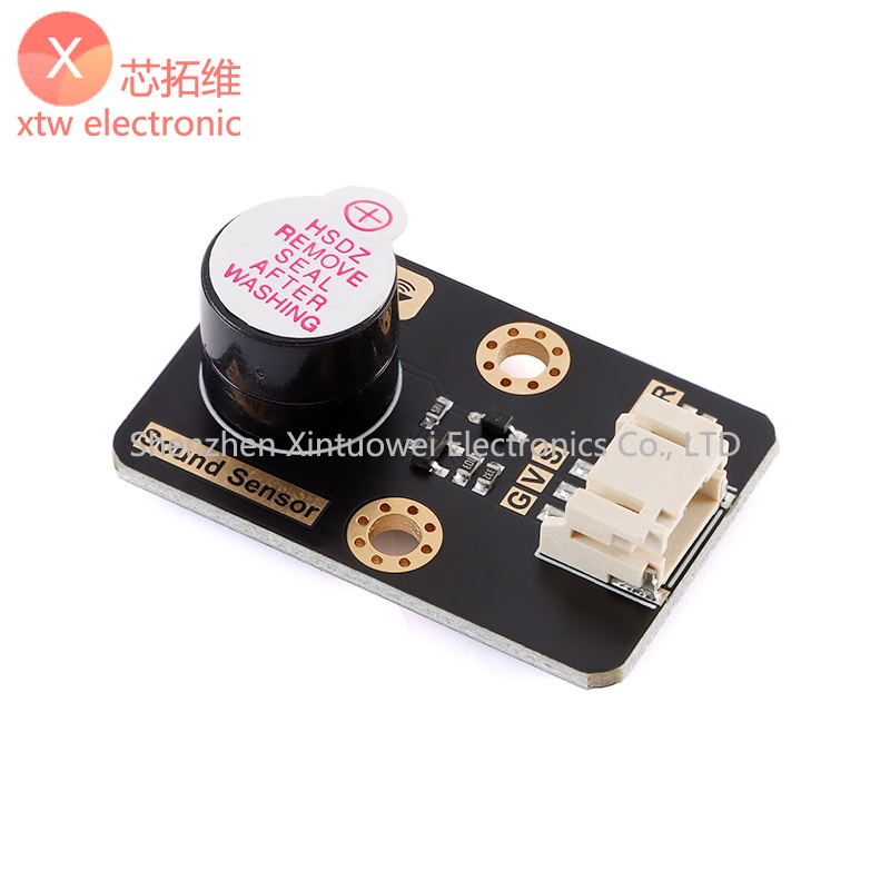 Original Genuine Sound Sensor Active Buzzer Module PH2.0-3pin Interface ...