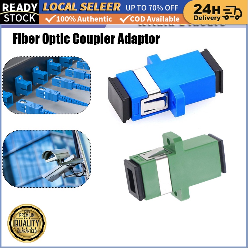 SC-SC APC Single mode Fiber Optic Adapter Coupler Modem Patch Panel Single mode universal ...