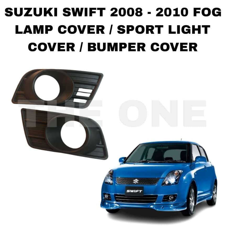 SUZUKI SWIFT 2008 - 2010 FOG LAMP COVER / SPORT LIGHT COVER / BUMPER ...