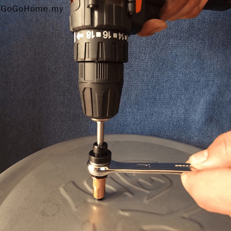 GOG M6 M8 Rivet Nut Guns Manual Riveter Stainless Steel Column Hexagon ...