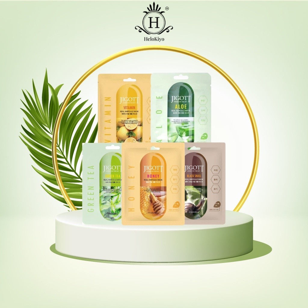 JIGOTT Real Ampoule Sheet Mask | Shopee Malaysia
