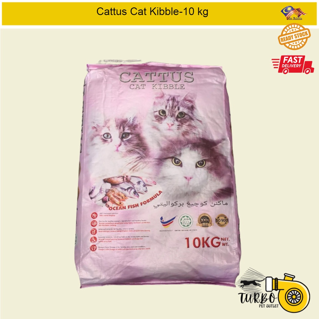 Cattus Dry Cat Food with Ocean Fish-10kg | Shopee Malaysia