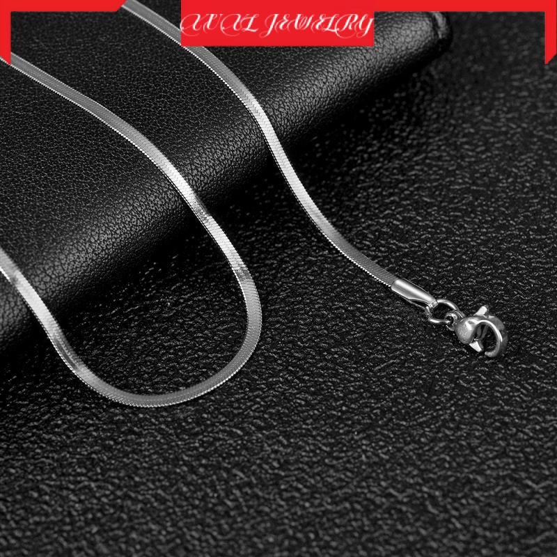 XUXLSnake Chain For Men Women Chokers Clavicle Necklace Jewelry 3mm ...