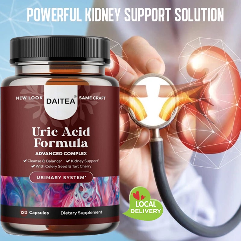 Uric Acid Kidney Support Vitamin for Men and Women - Supports Joint ...