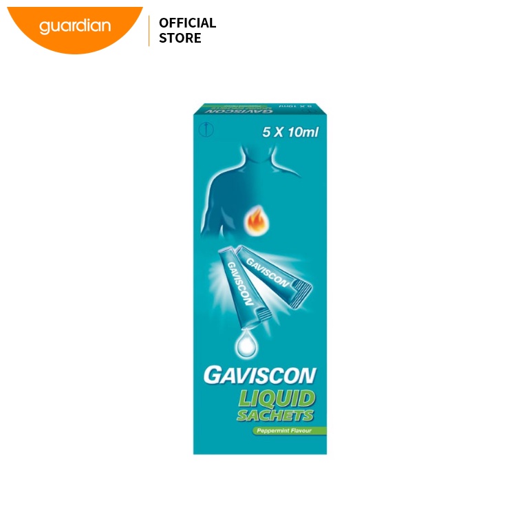 Gaviscon Original Liquid Sachet (10ml x 5's) | Shopee Malaysia