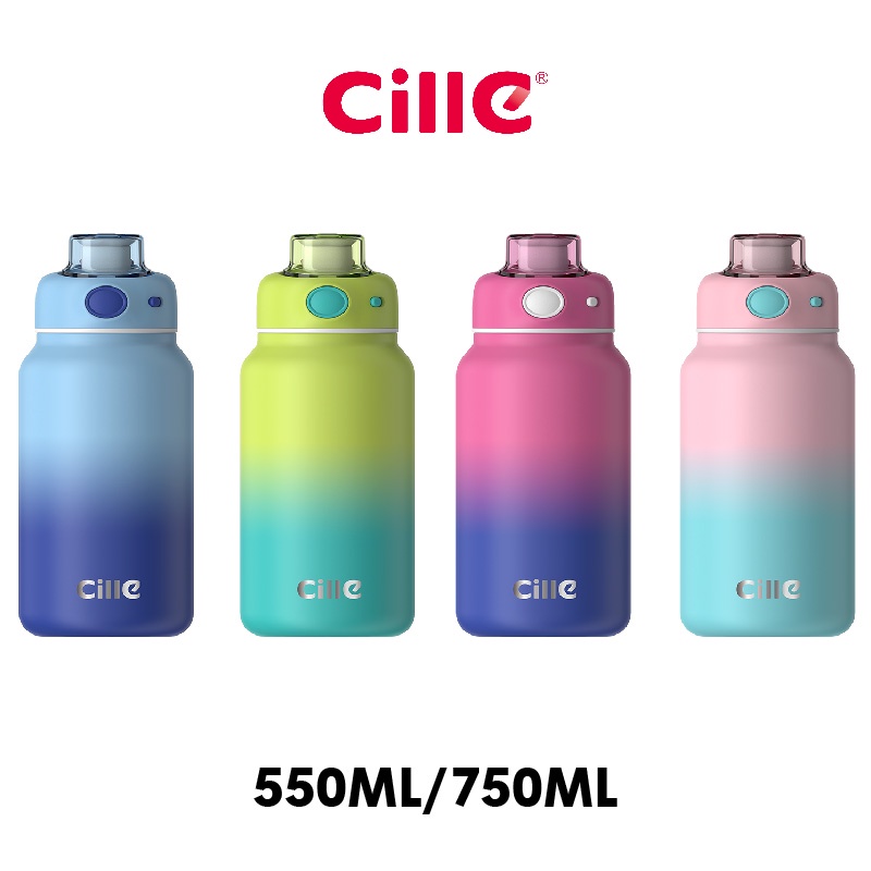 Cille 316SS Stainless Steel Vacuum Flask Thermoses Water Bottle With ...