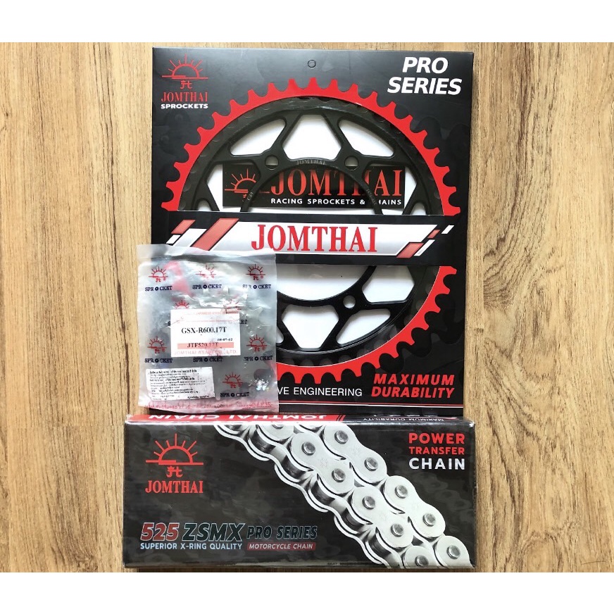 Jomthai Sprocket Chain GSXS750(2017-2022)/GSXR750(2011-2021) | Shopee ...