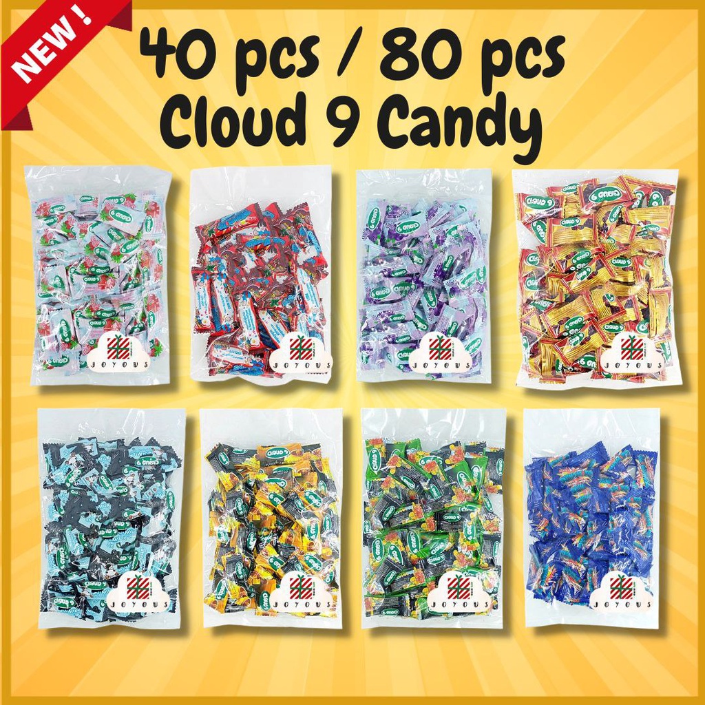 80pcs Jack'n Jill Cloud9 Dynamite Candy [Strawberry / Blueberry/Butter ...