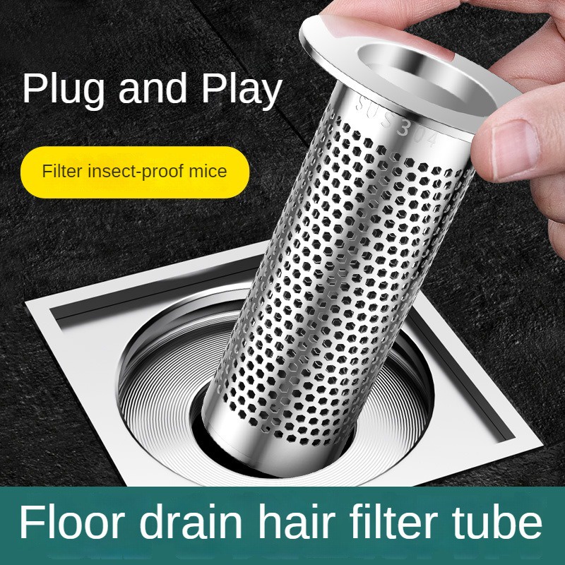 , ,Stainless Steel Floor Drain Filter Net, Bathroom Toilet, Hair ...