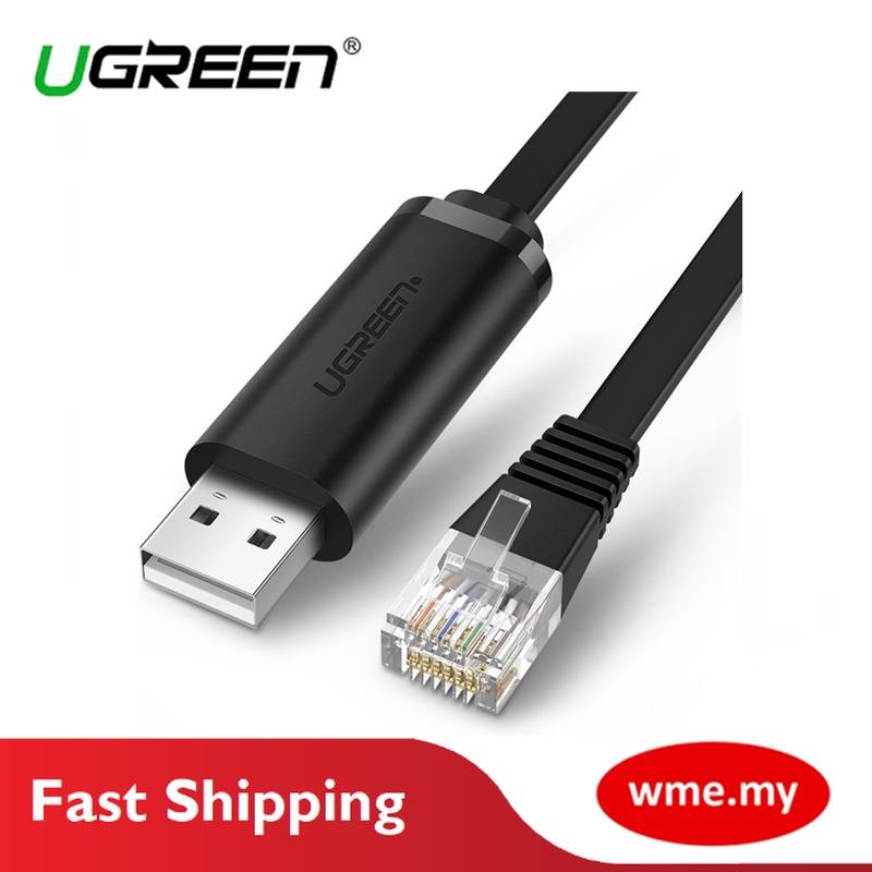 UGREEN USB to RJ45 Console Cable RS232 Serial Adapter | Shopee Malaysia