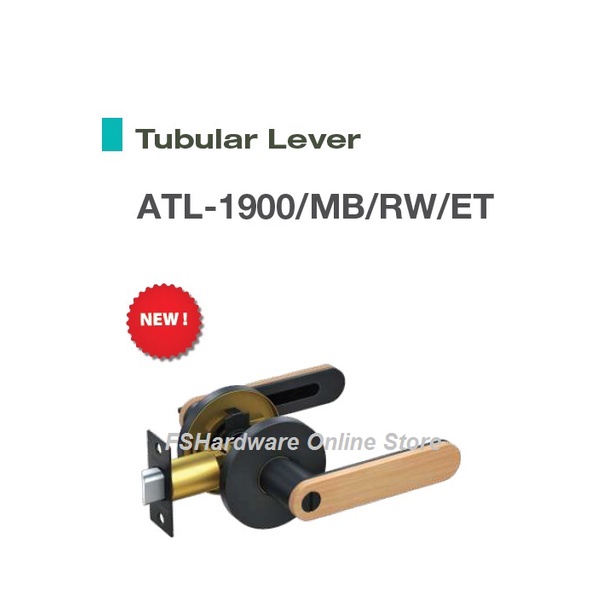 Armor ATL-1900 Tubular Lever Entrance Door Lock Set | Shopee Malaysia