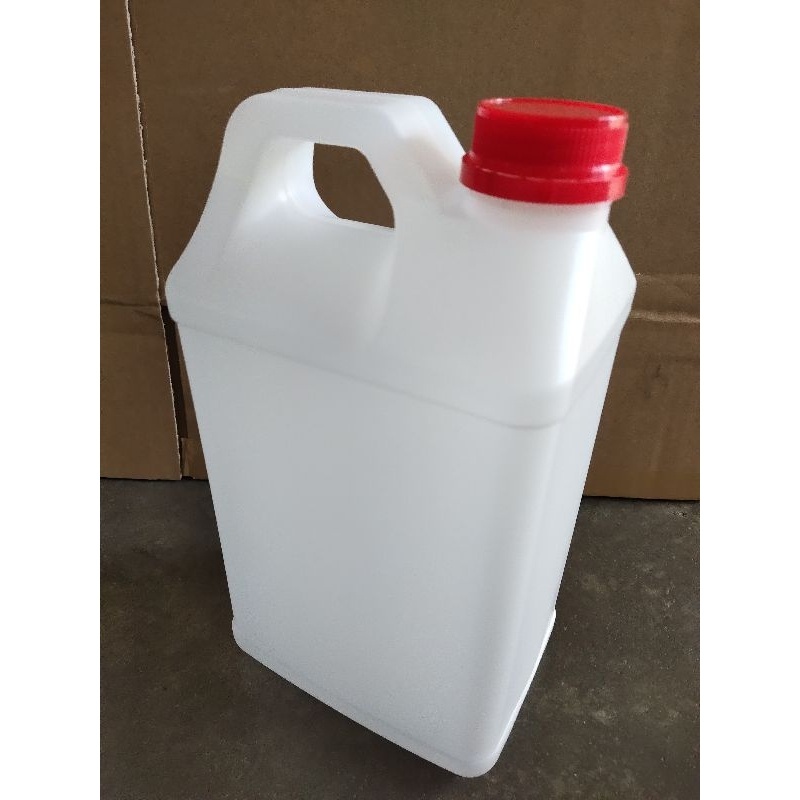 [New] Bottle/Tong 2 Liter / 3 Liter / 5 Liter / 10 Liter HDPE Nature Jerry Can Plastic | Shopee ...
