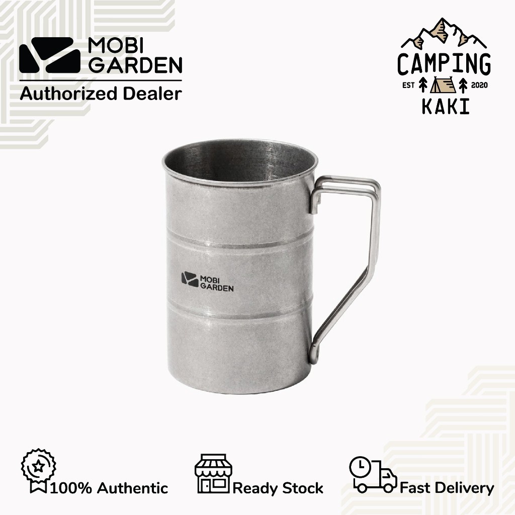 Mobi Garden Stainless Steel Mug | Shopee Malaysia