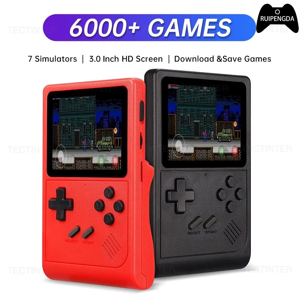 GB300 3.0 inch Screen Portable Handheld Game Console Retro Video Game ...